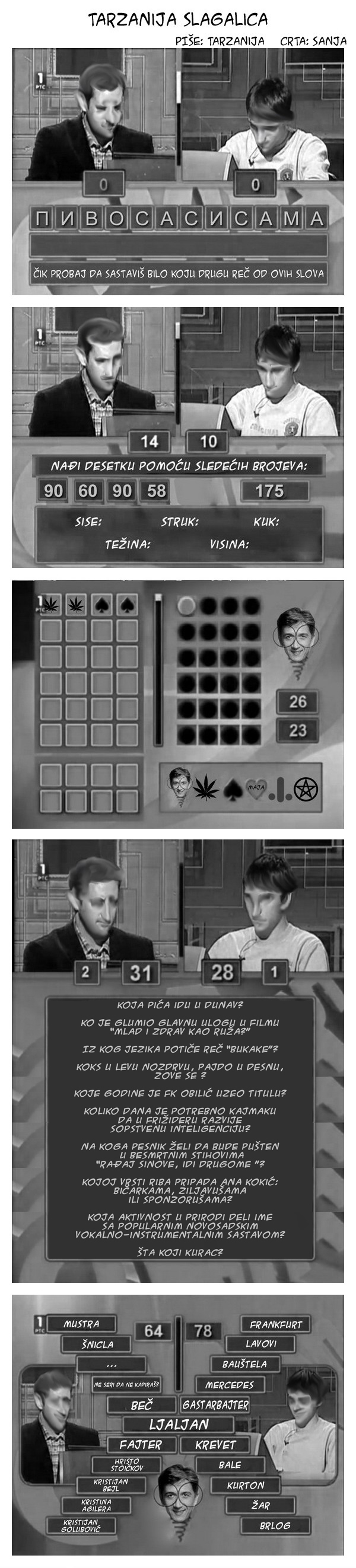 Tarzanija strip: Tarzanija slagalica - Tarzanija